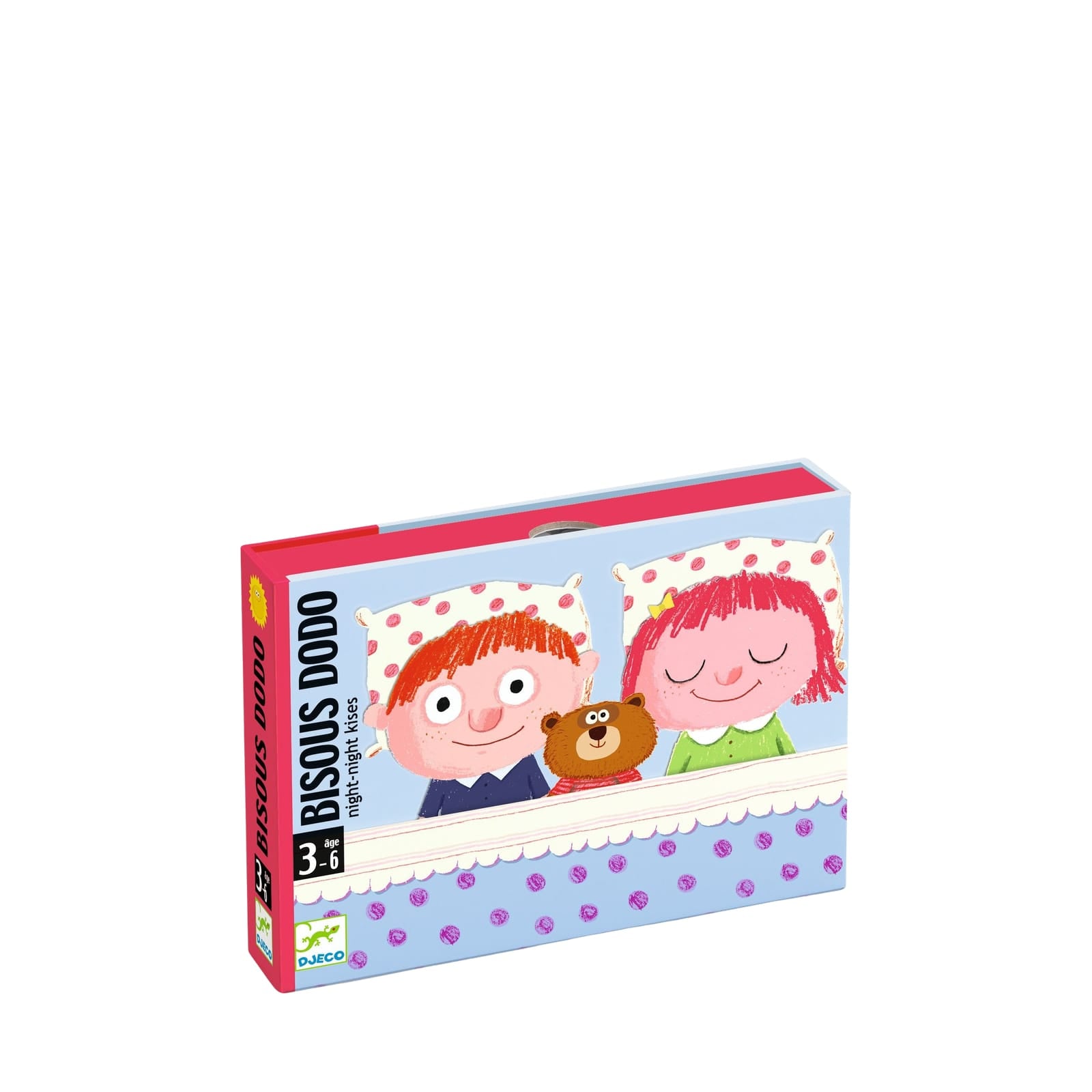 Djeco Card Game - Bisou Dodo Night Night Kisses