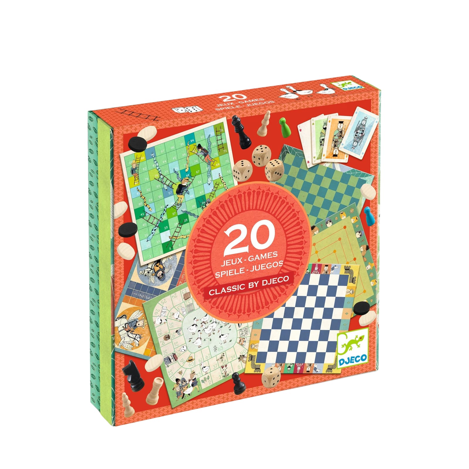Djeco 20 Classic Games In a Box