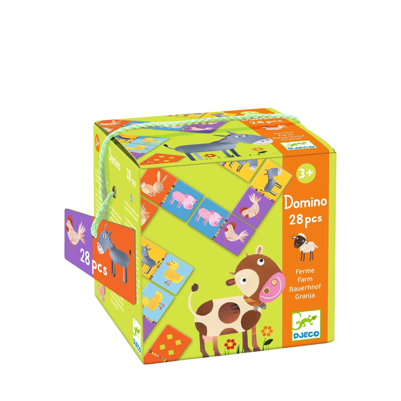 Djeco Domino Cards - Farm Animals