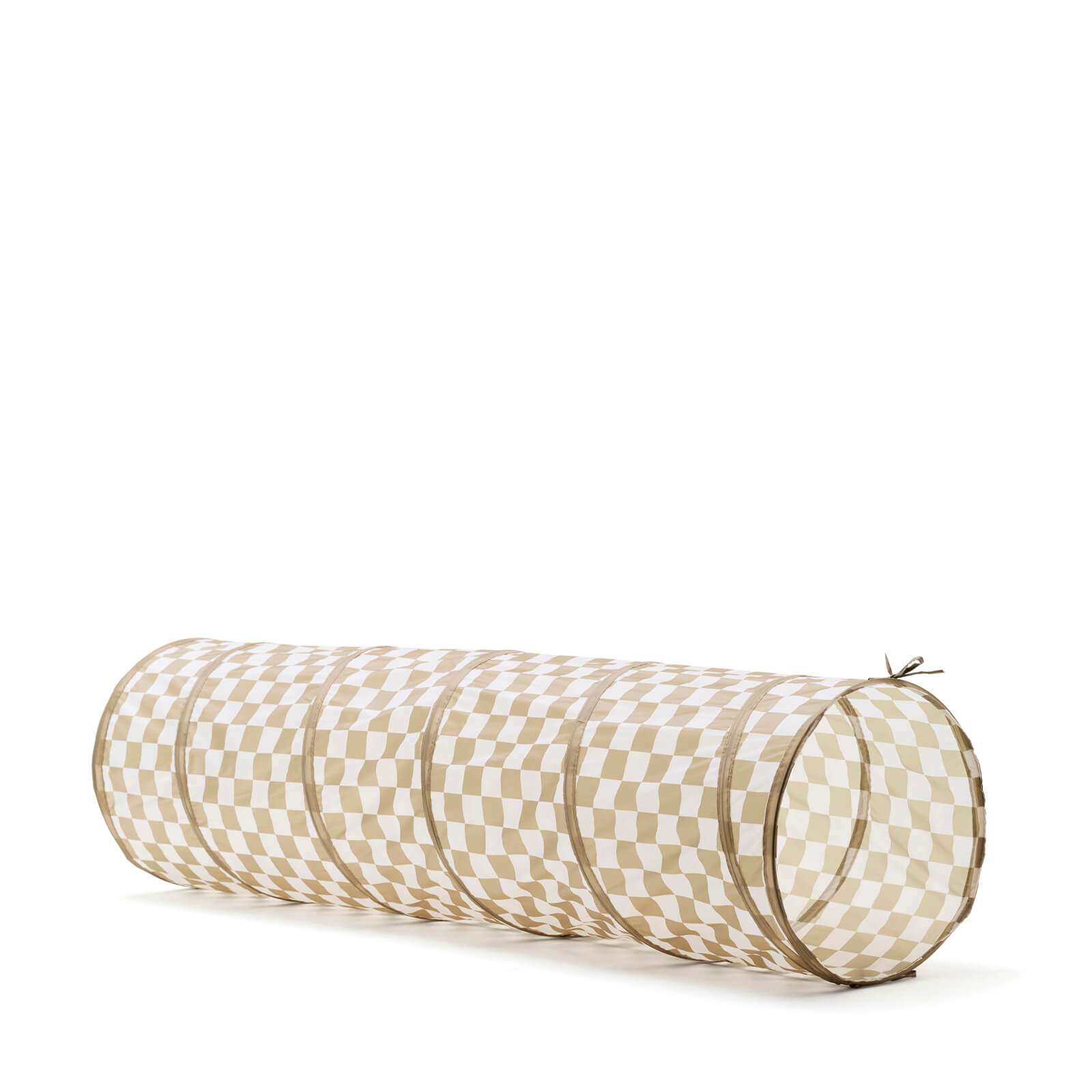 Kids Concept Play Tunnel Check Green