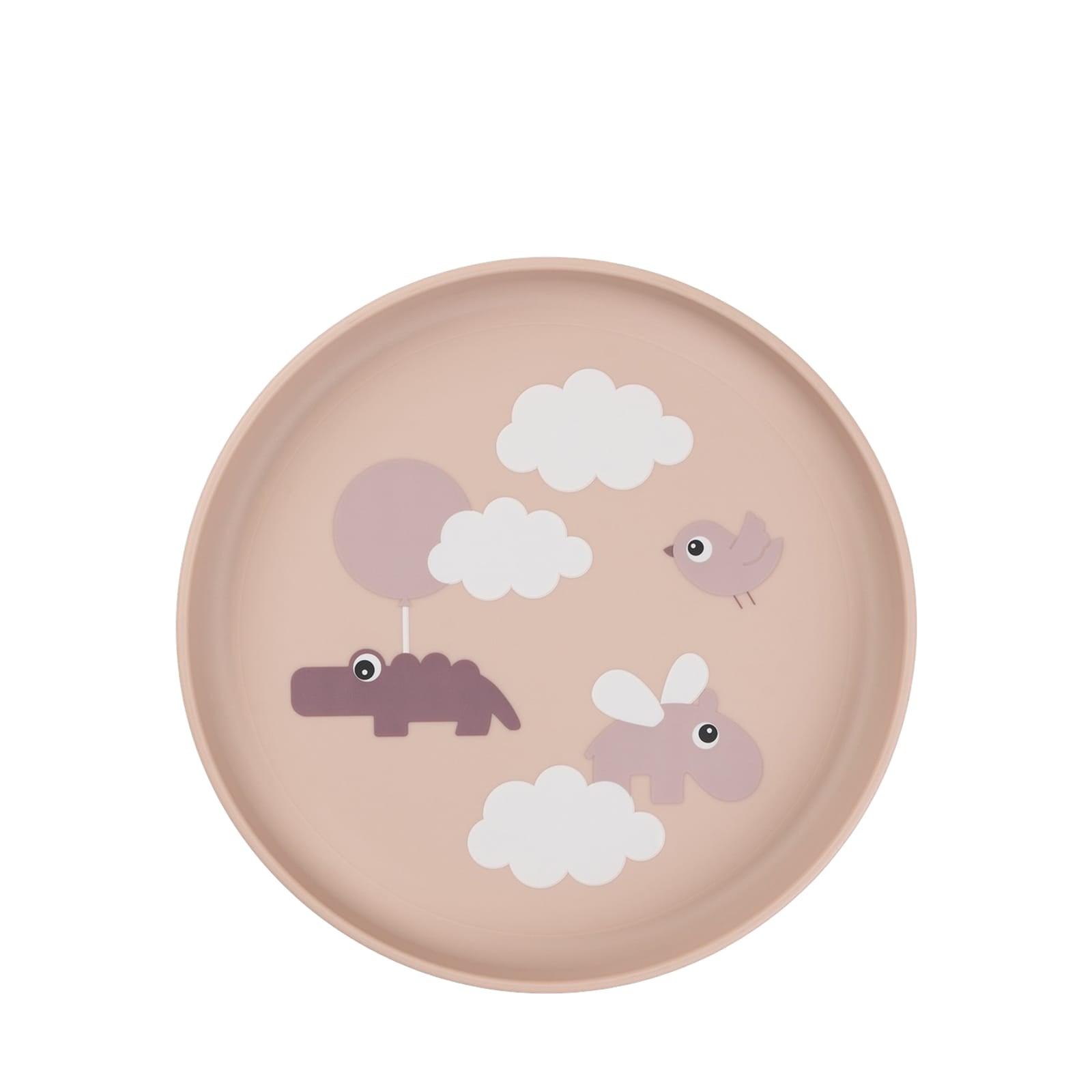 Done By Deer Anti Slip Plate - Happy Clouds Powder