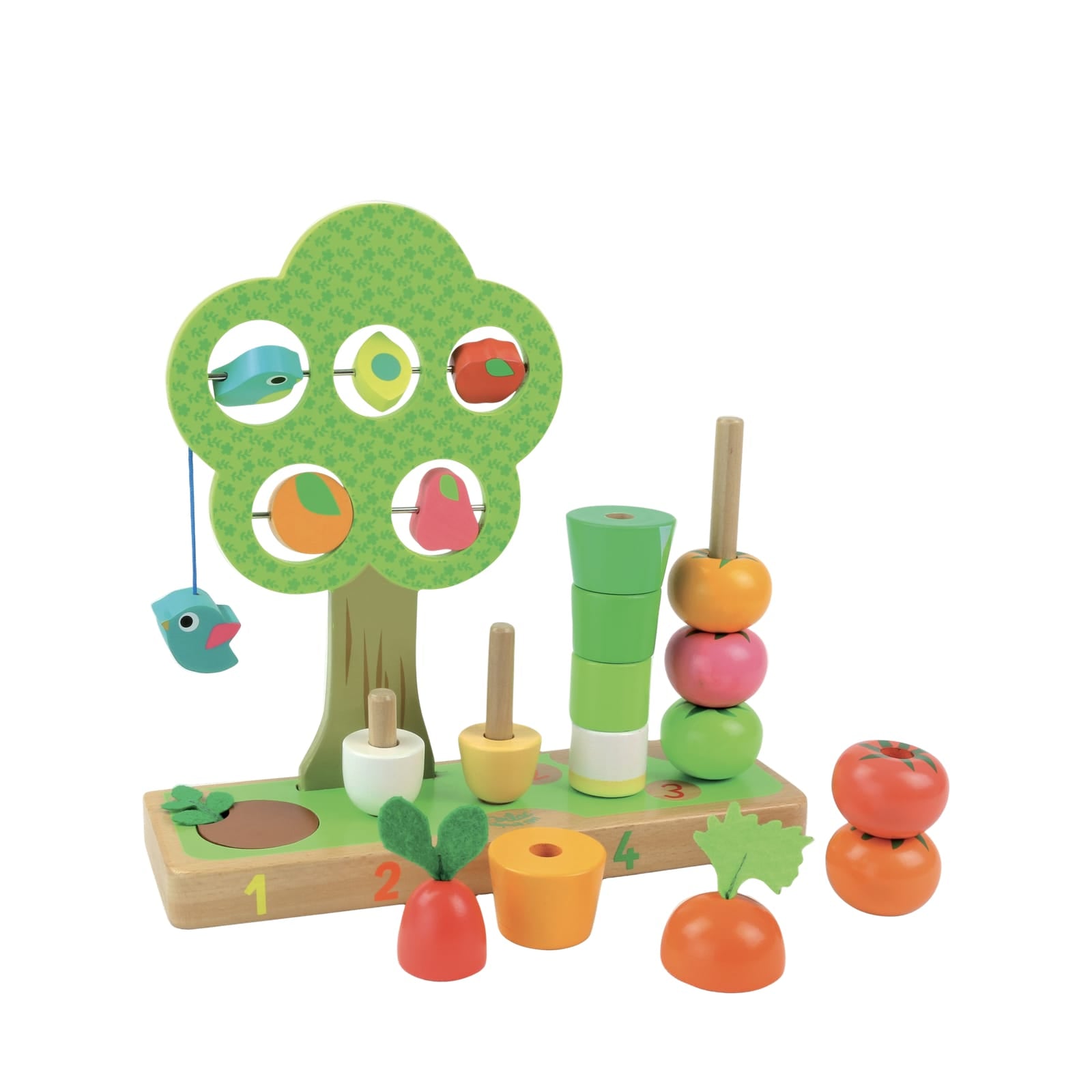 Vilac Learn To Count Vegetables