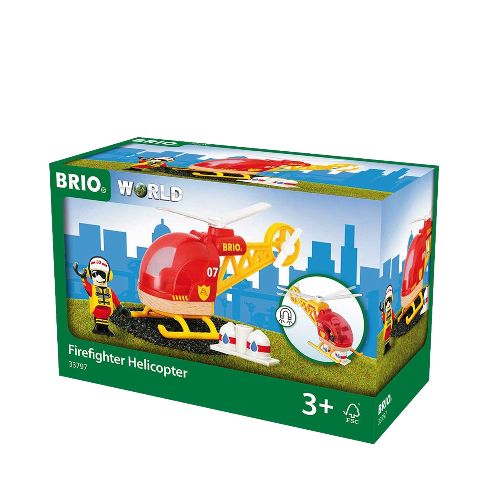 Brio Fire and Rescue - Rescue Helicopter