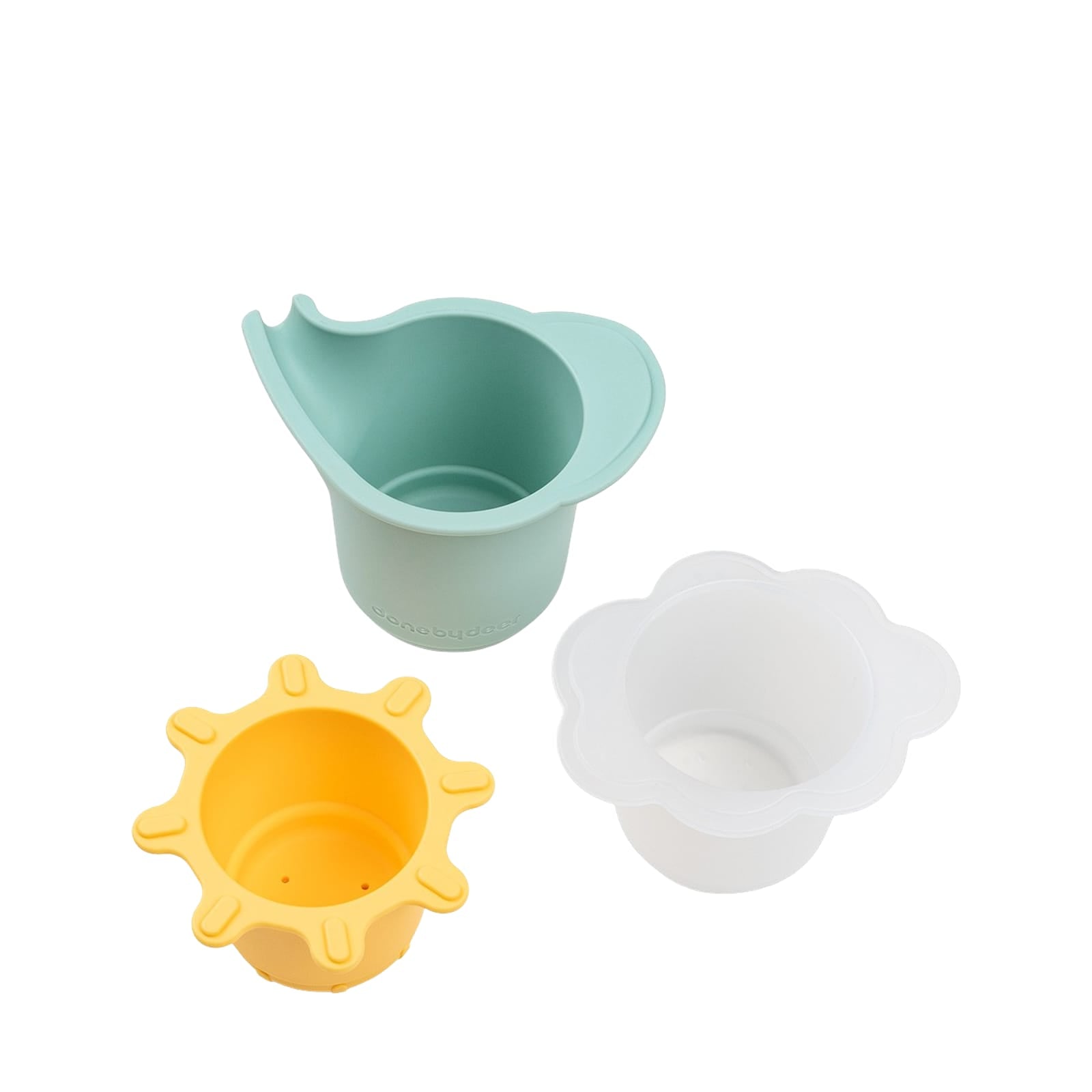 Done By Deer Bath Stacking Cups 3 Pieces - Elphee