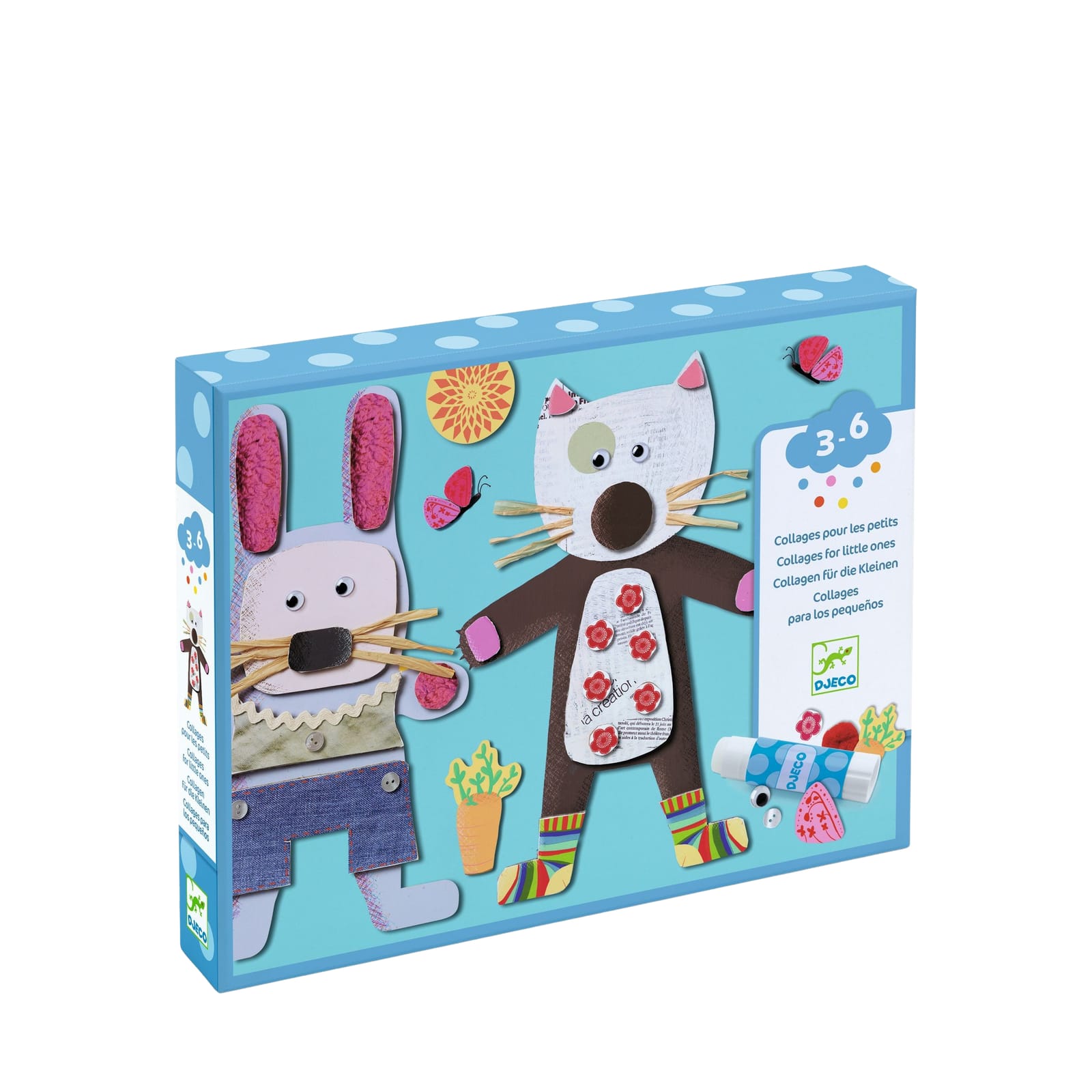 Djeco Collage Craft Set - For Little Ones