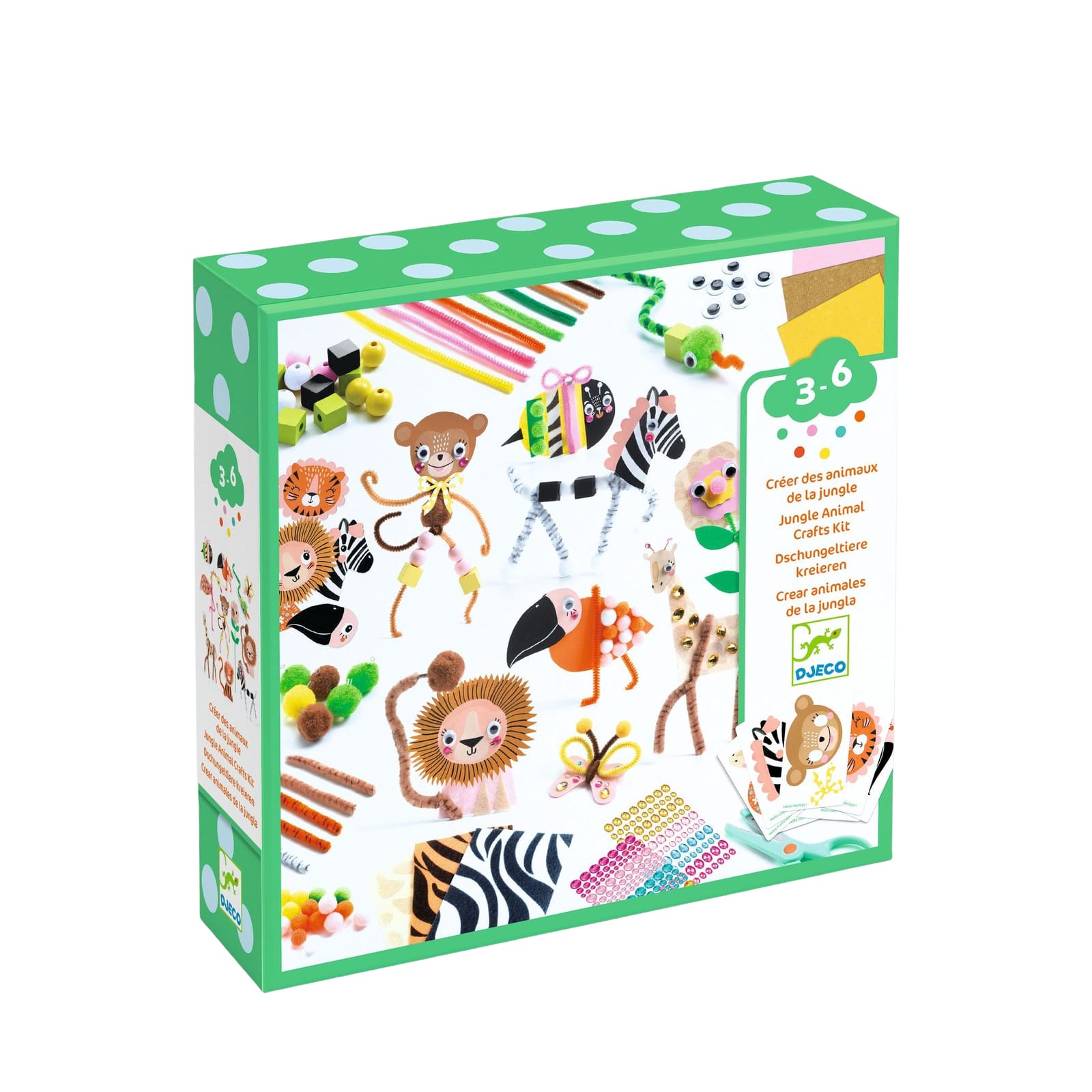 Djeco Craft Set - Jungle Animals