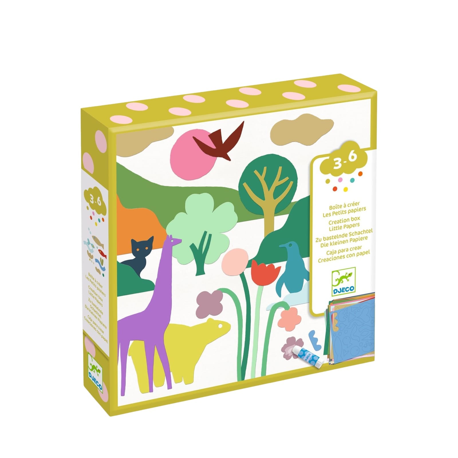 Djeco Paper Collage Craft Set - Little Papers