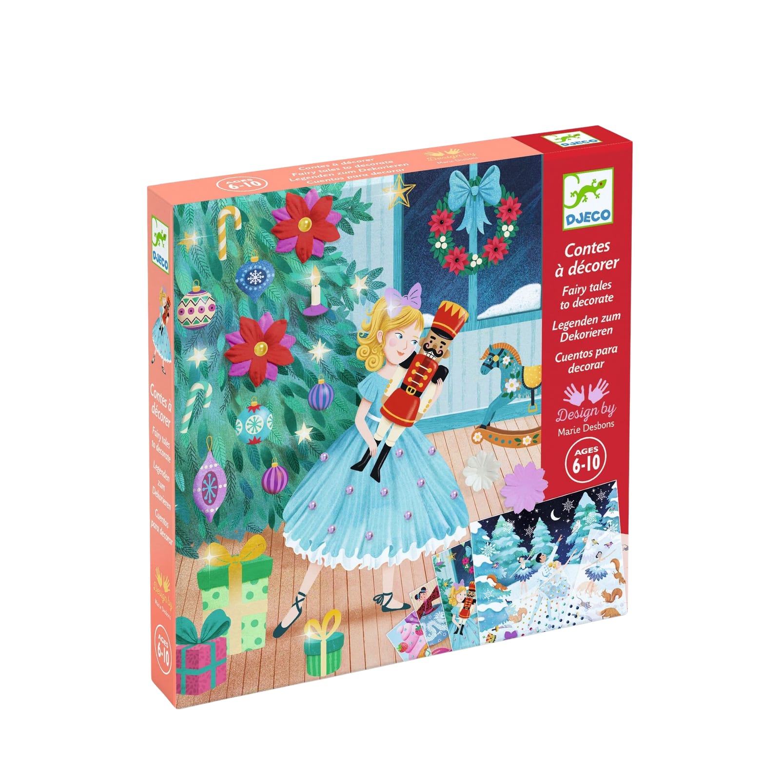 Djeco Decorate Boards Craft Set - Nutcracker