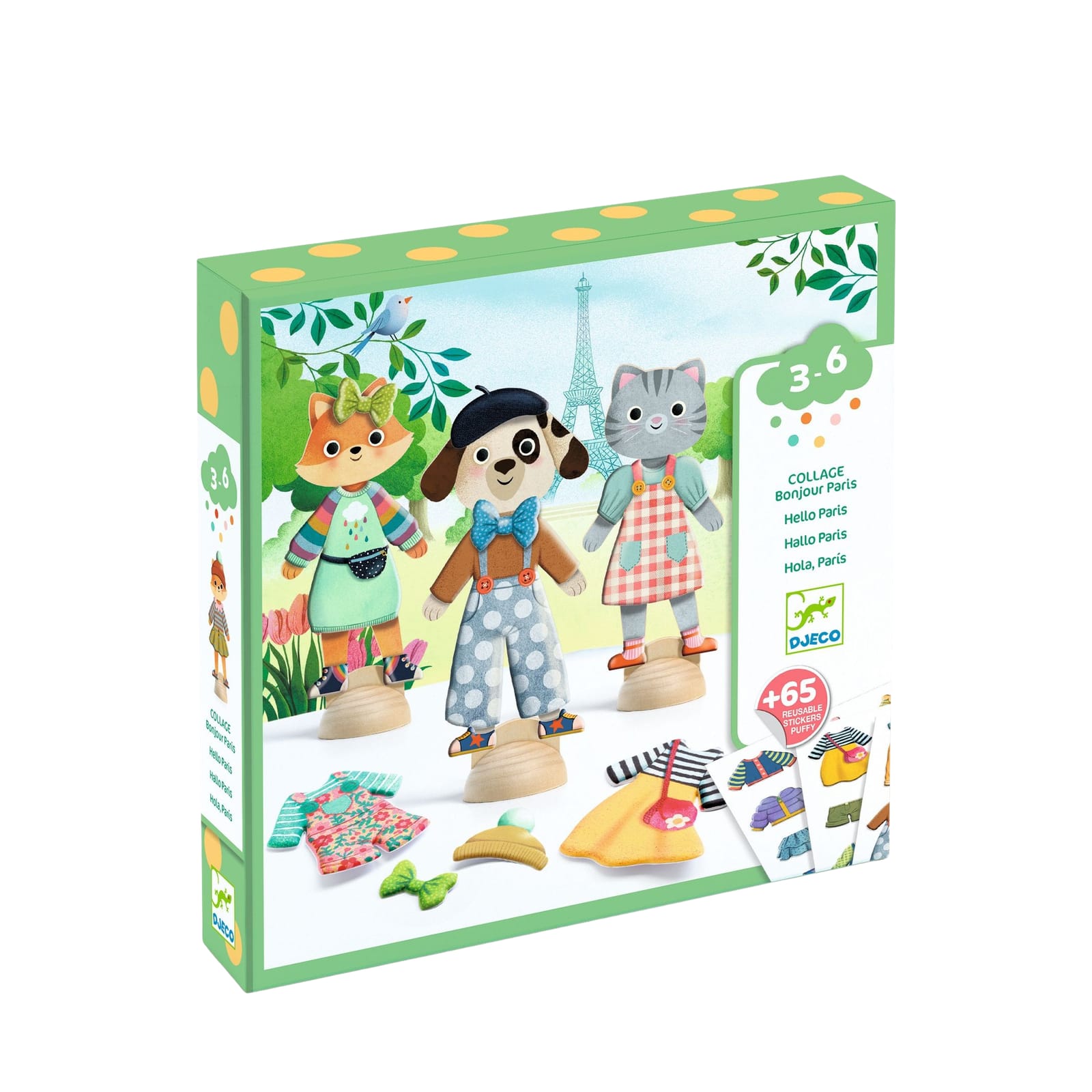 Djeco Collage Craft Set - Hello Paris