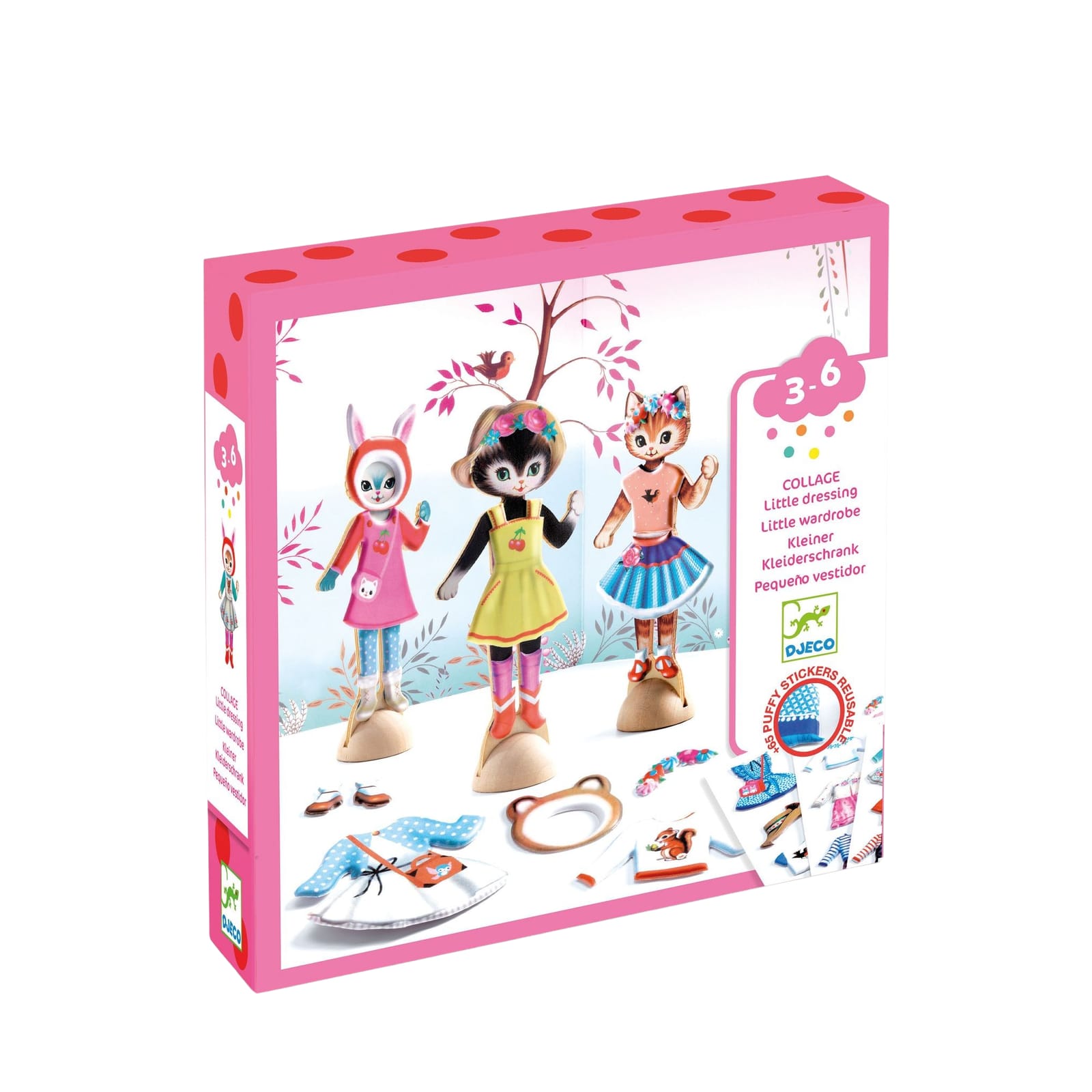 Djeco Collage Craft Set - Little Wardrobe