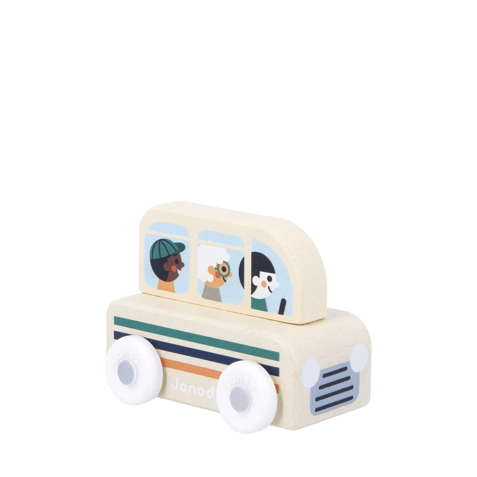 Janod Push Along Bus