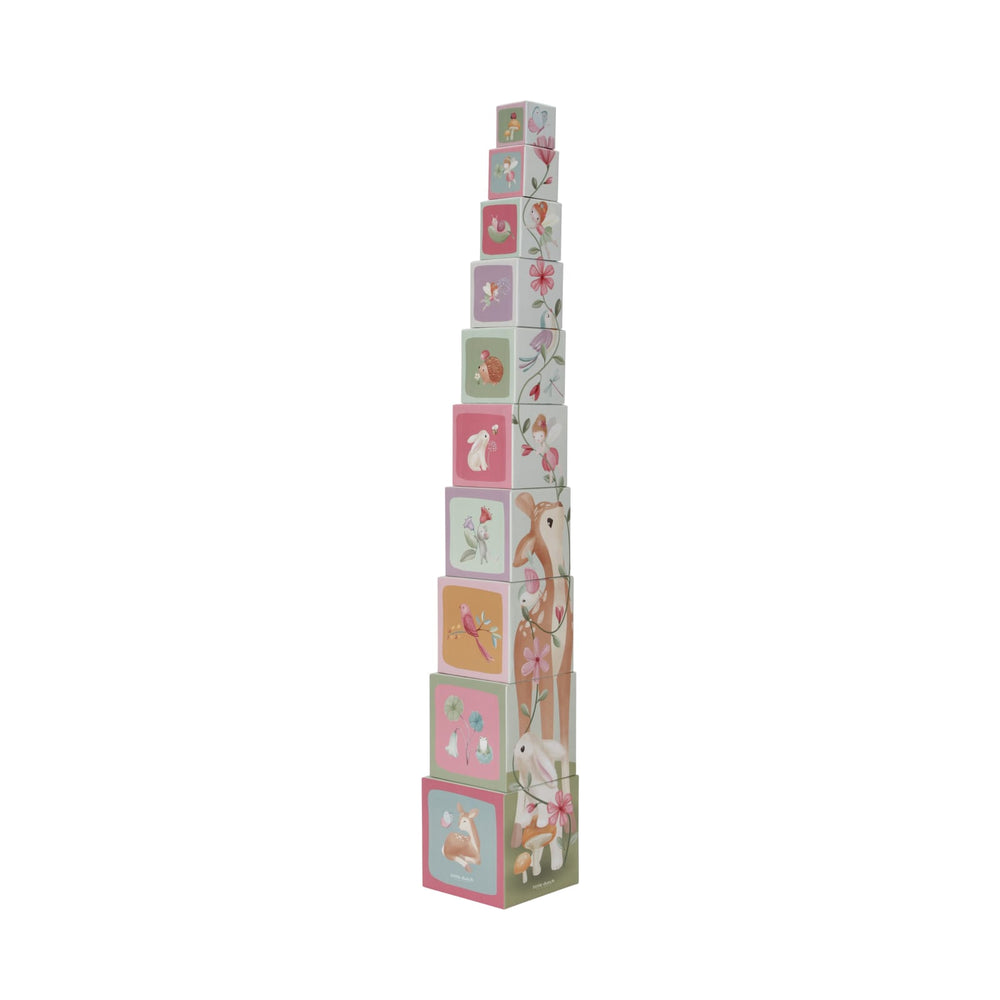 Little Dutch Building Blocks Cardboard - Fairy Garden