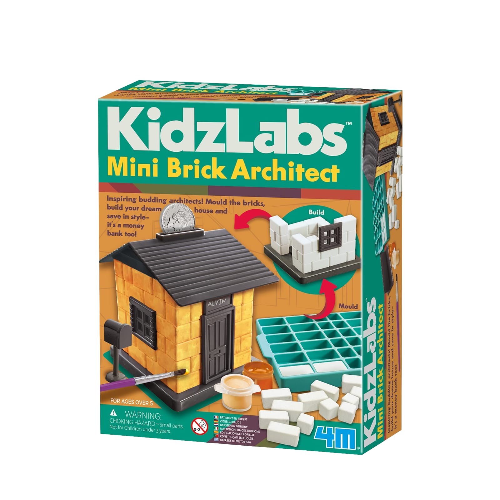 4M KidzLabs - Mini Brick Architect
