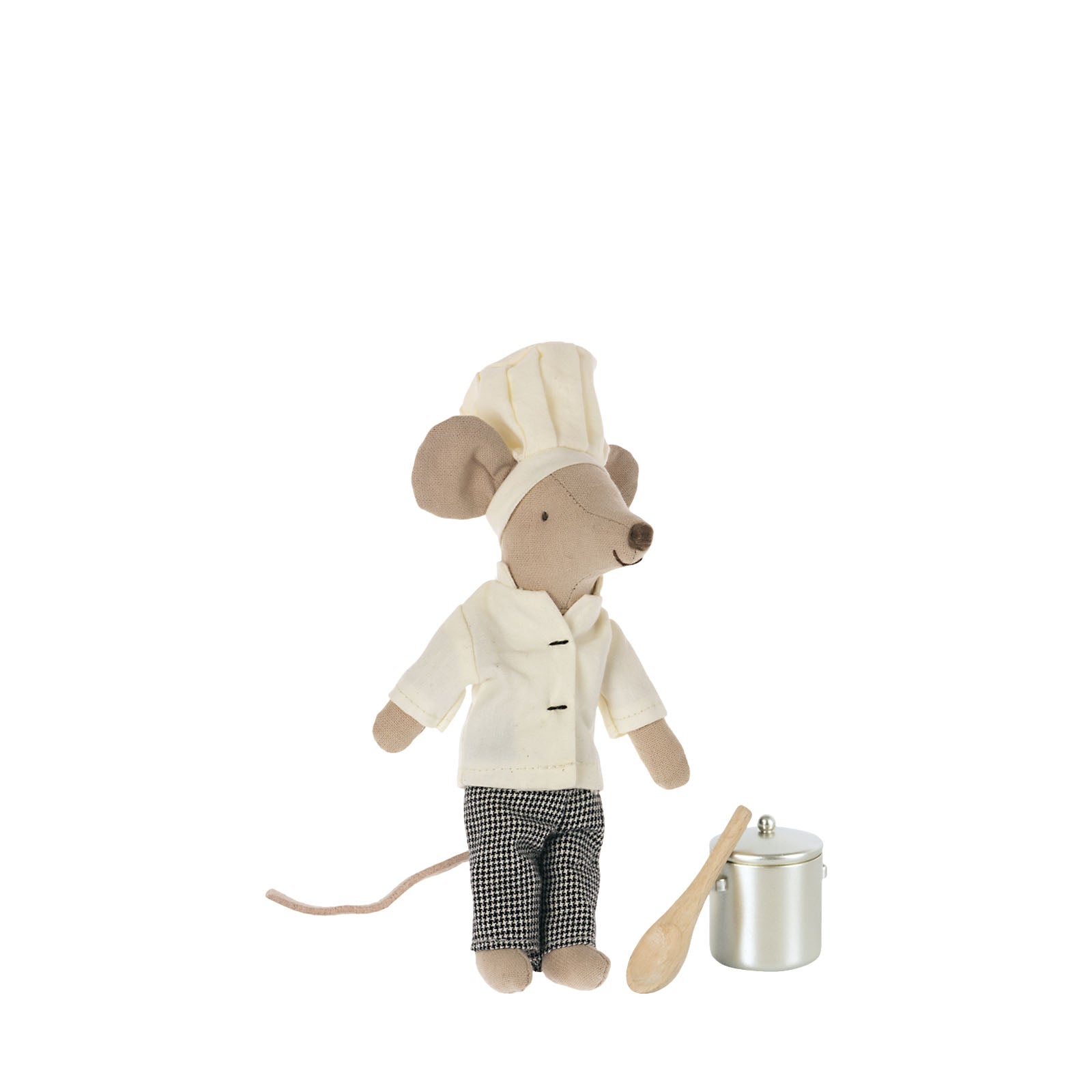 Maileg Chef Mouse - Soup Pot and Spoon