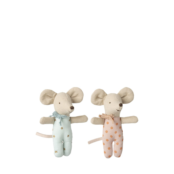 Maileg Baby Mice In Matchbox - Twins