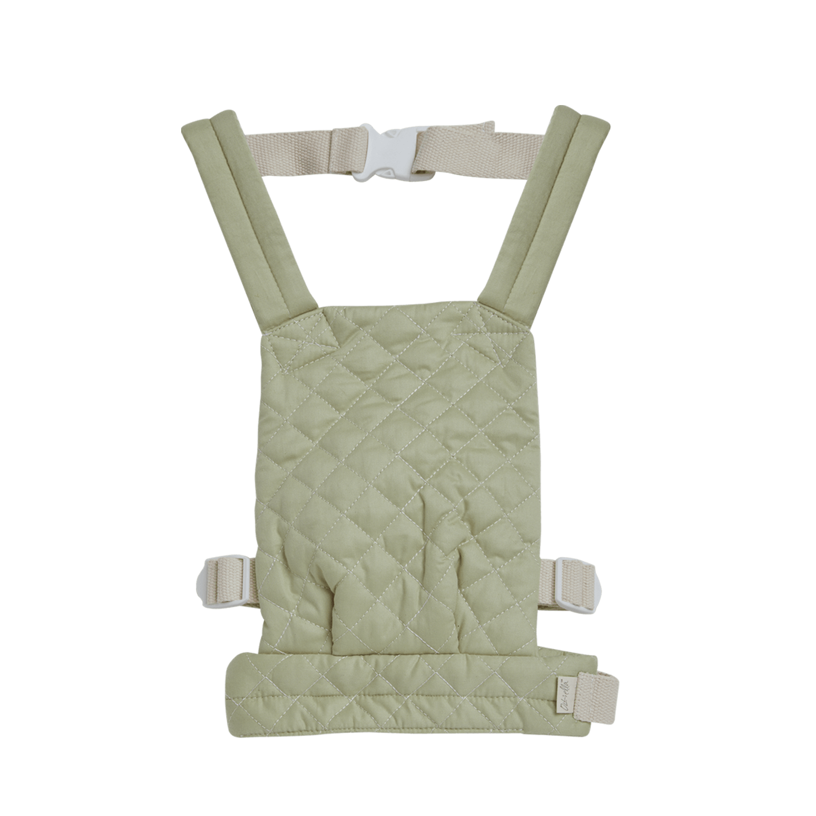 Olli Ella Dinkum Doll Quilted Carrier - Sage
