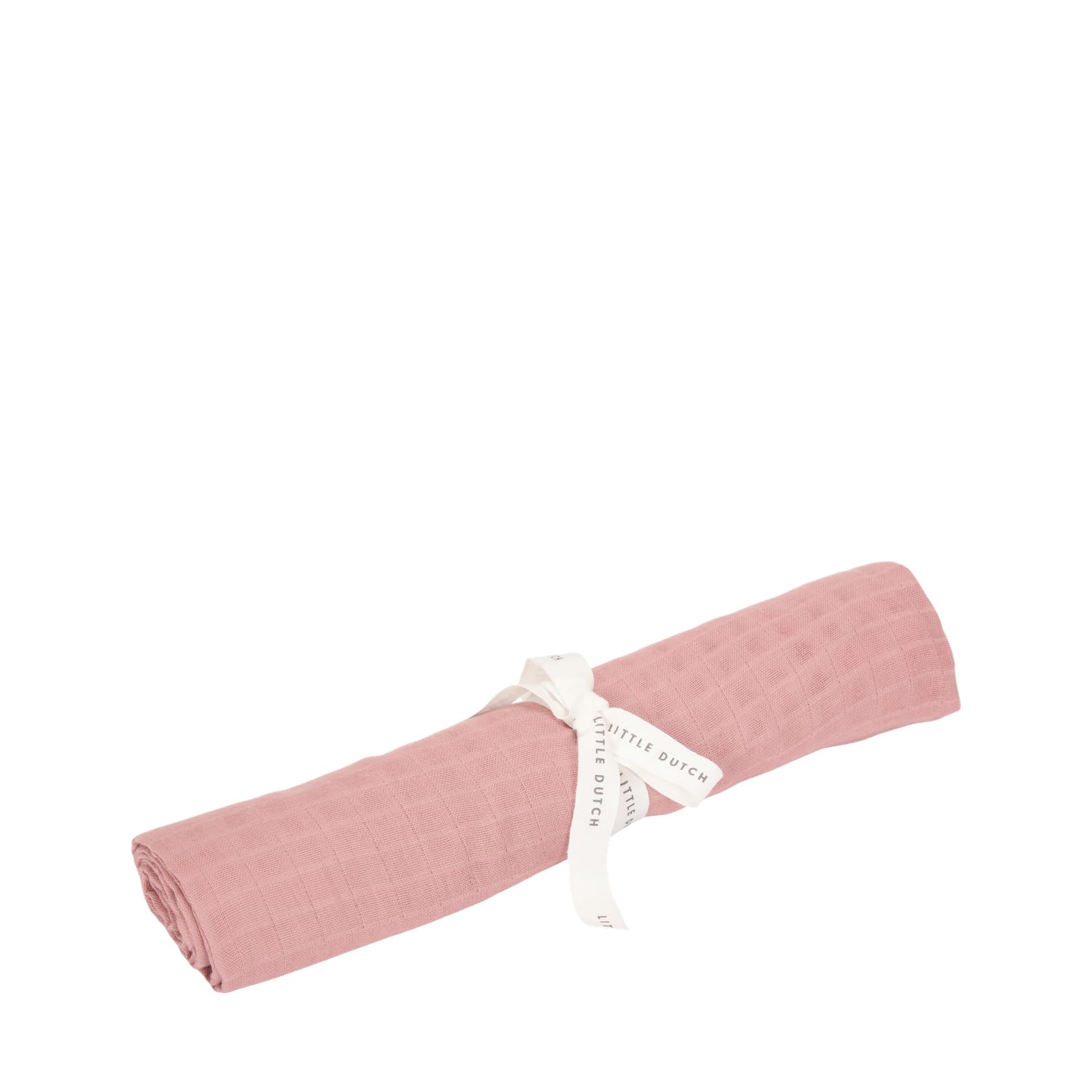 Little Dutch Swaddle Muslin 120cm x 120cm - Pure Pink Fairy Blossom