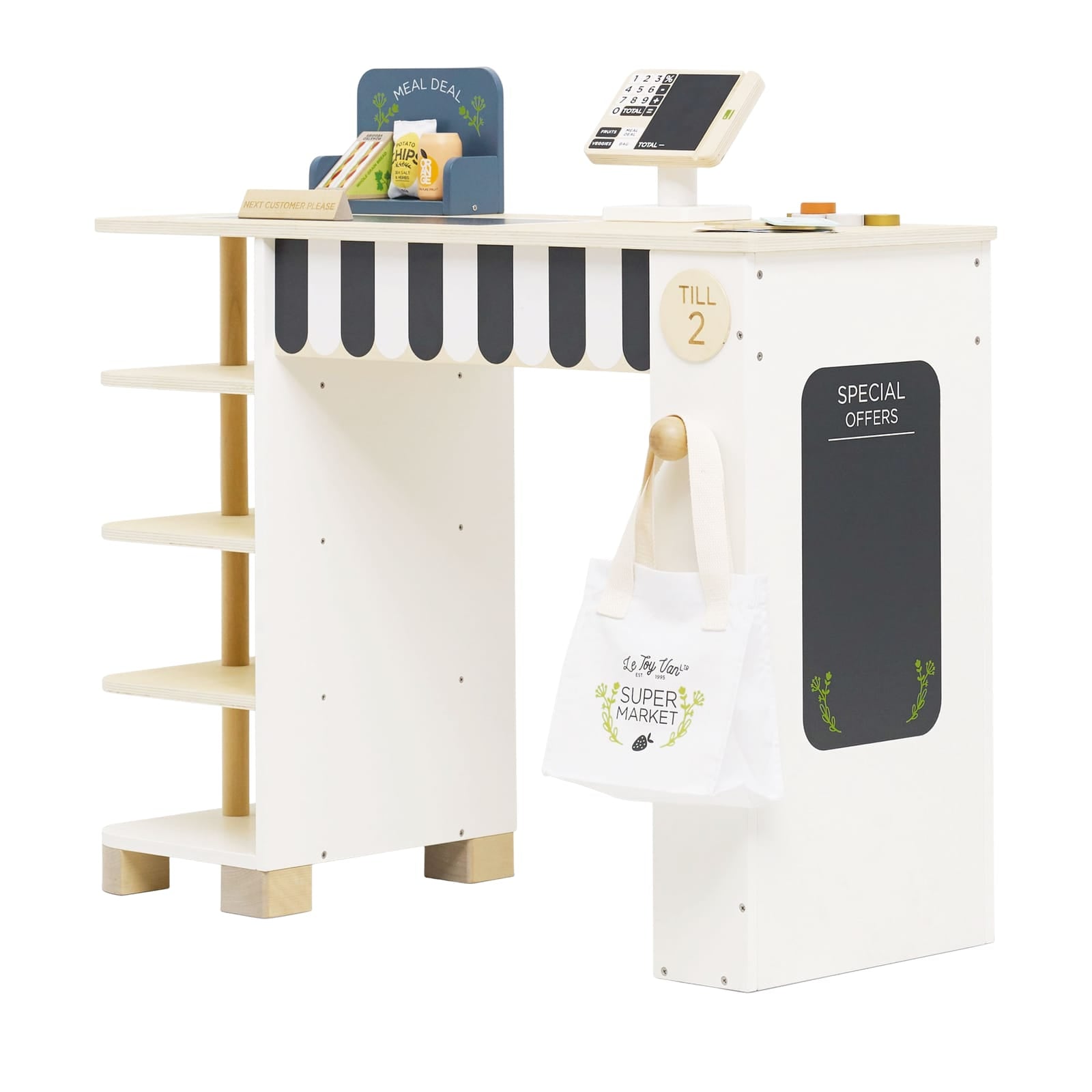 Le Toy Van Supermarket Till Checkout and Accessories