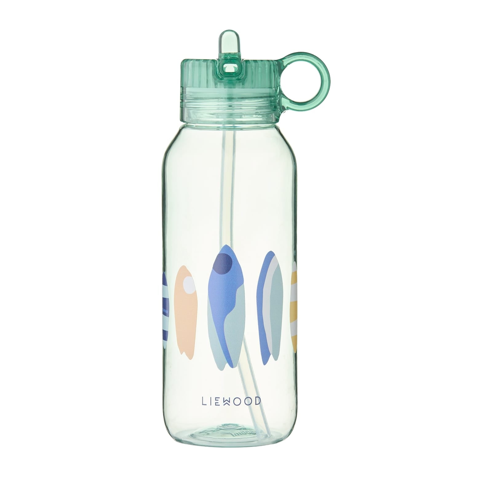 Liewood Yang Tritan Water Bottle 500ml - Boards Light Peppermint