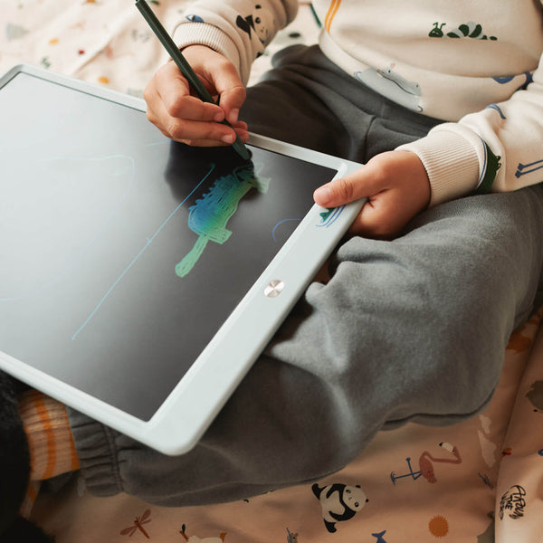 Liewood Zora Magic Drawing Board 13.5 Inch - Croco Dove Blue