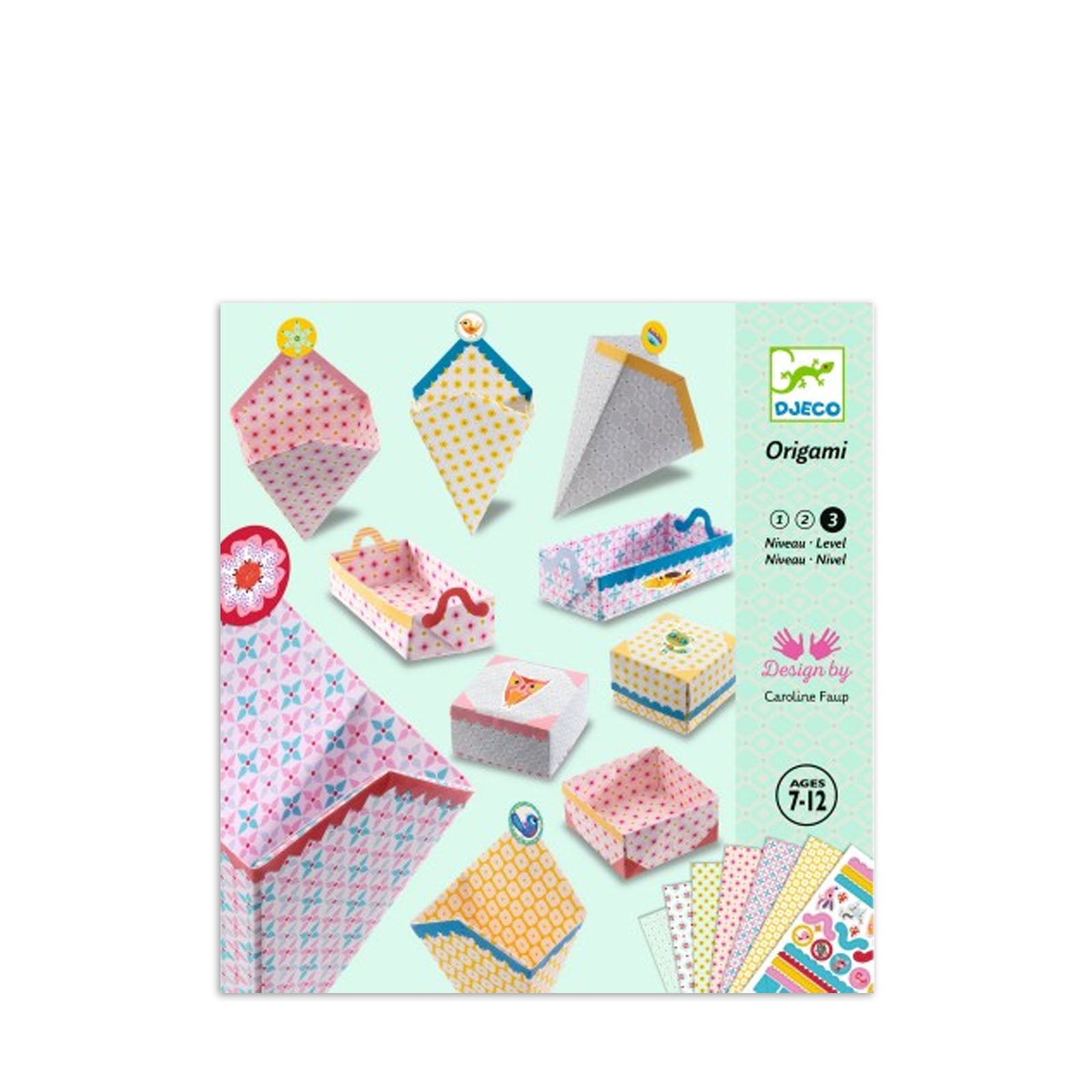 Djeco Origami Craft Set - Small Boxes