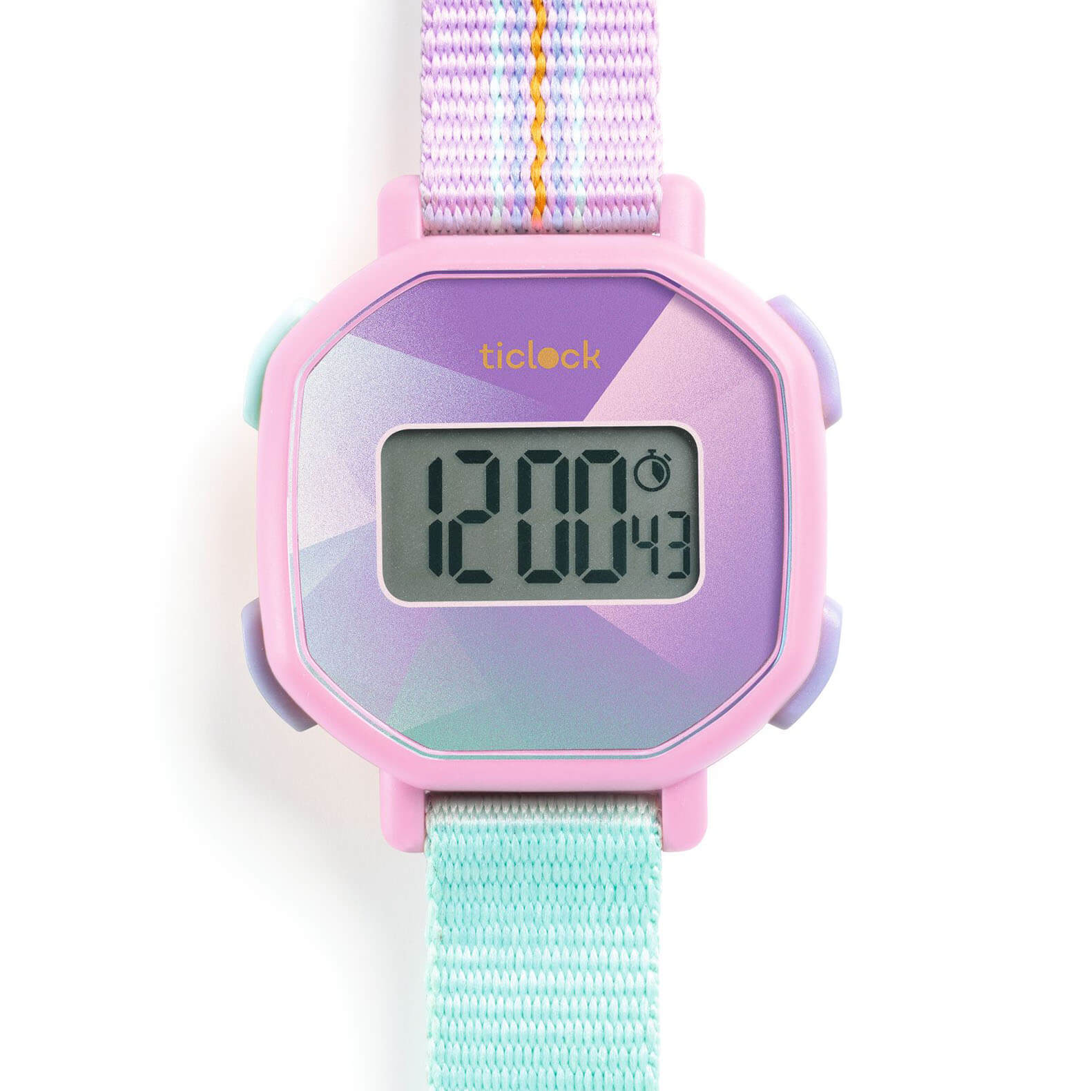 Djeco Kids Digital Watch - Purple Prisma