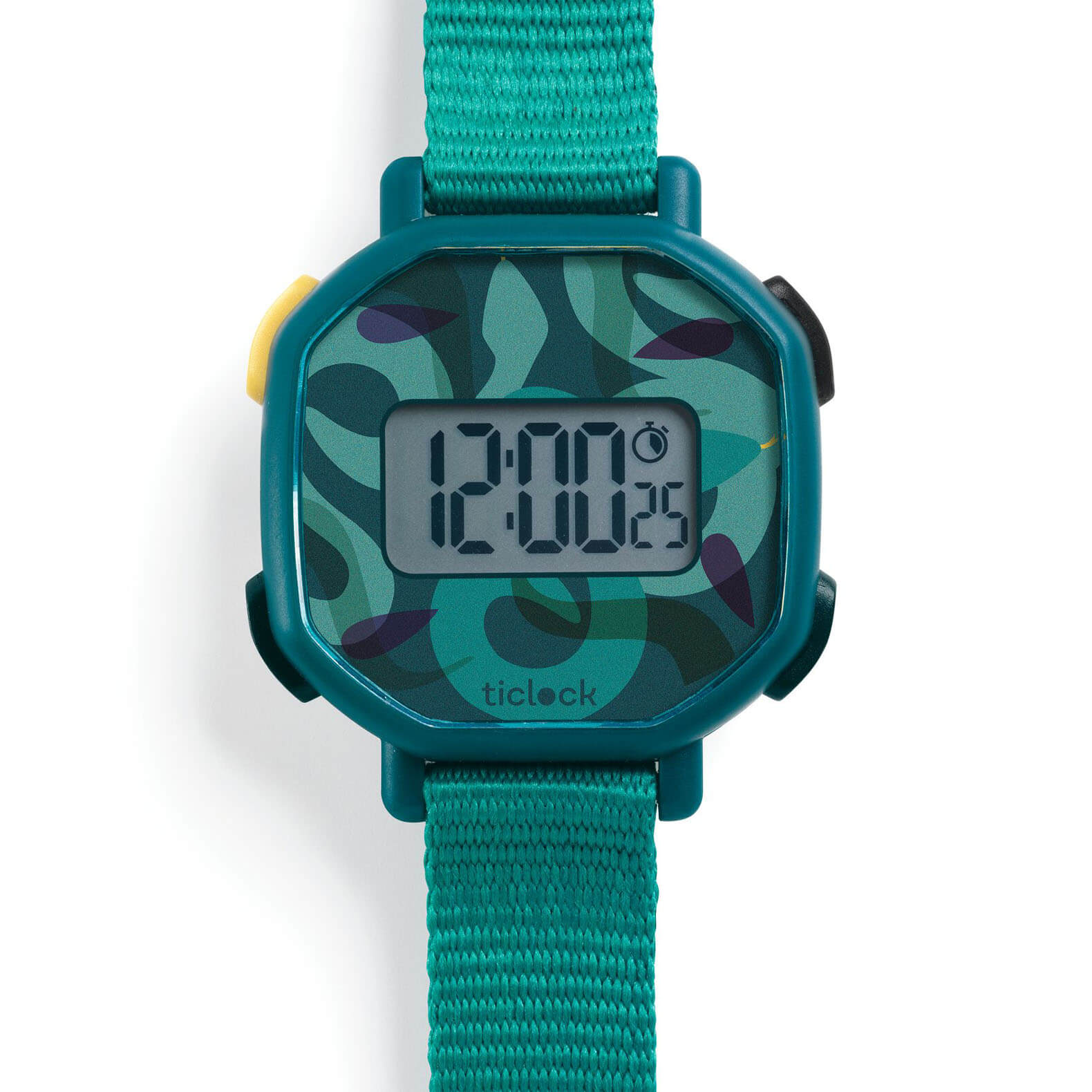 Djeco Kids Digital Watch - Green Snakes