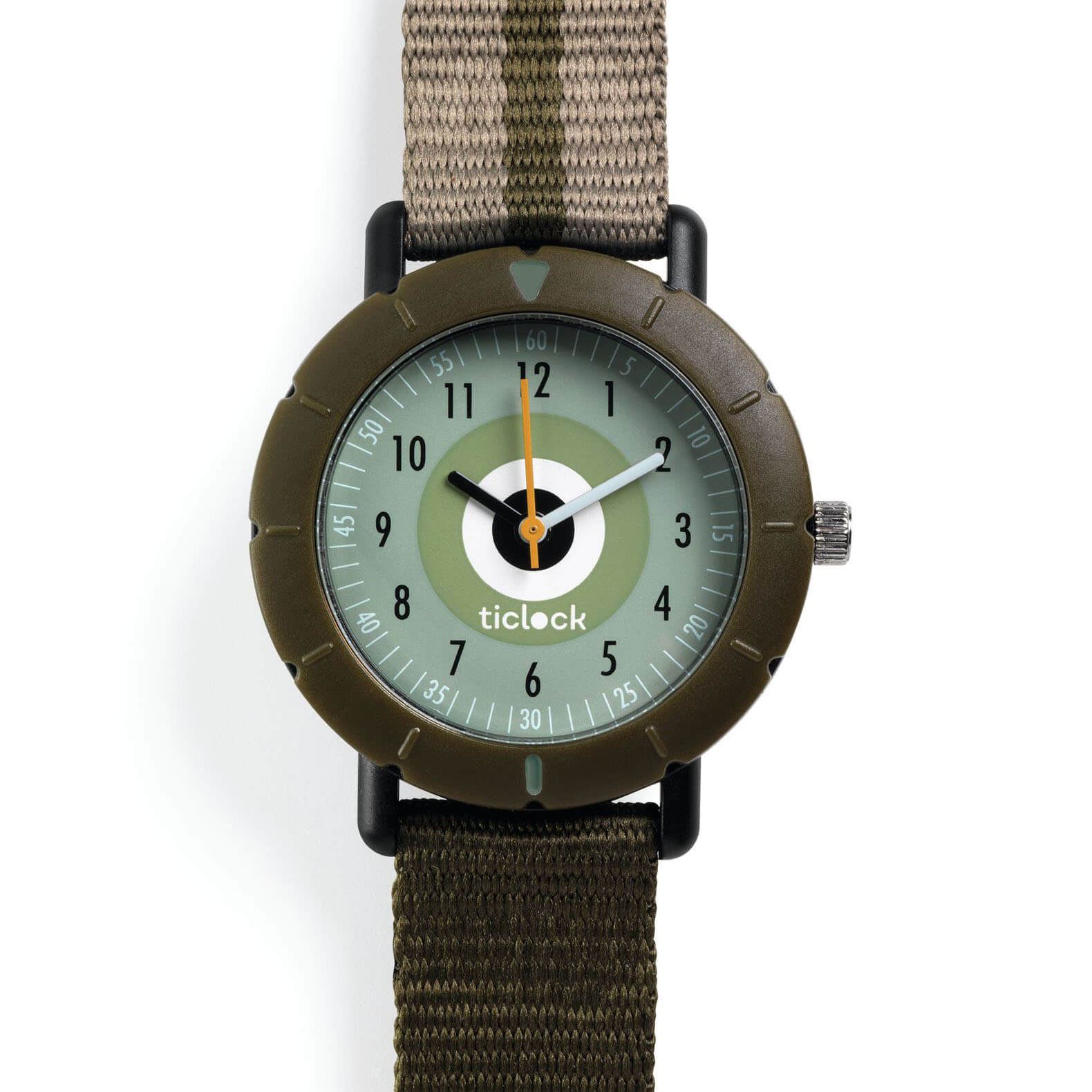 Djeco Kids Digital Watch - Green Target
