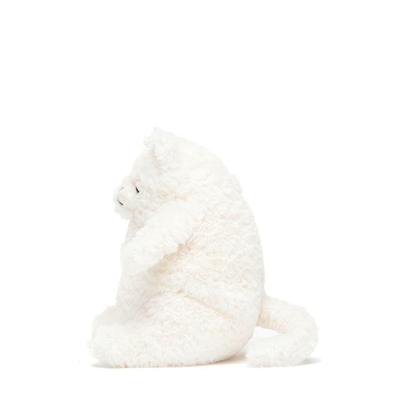 Jellycat Small Amore Cat Cream Soft Teddy Toy – Small Kins