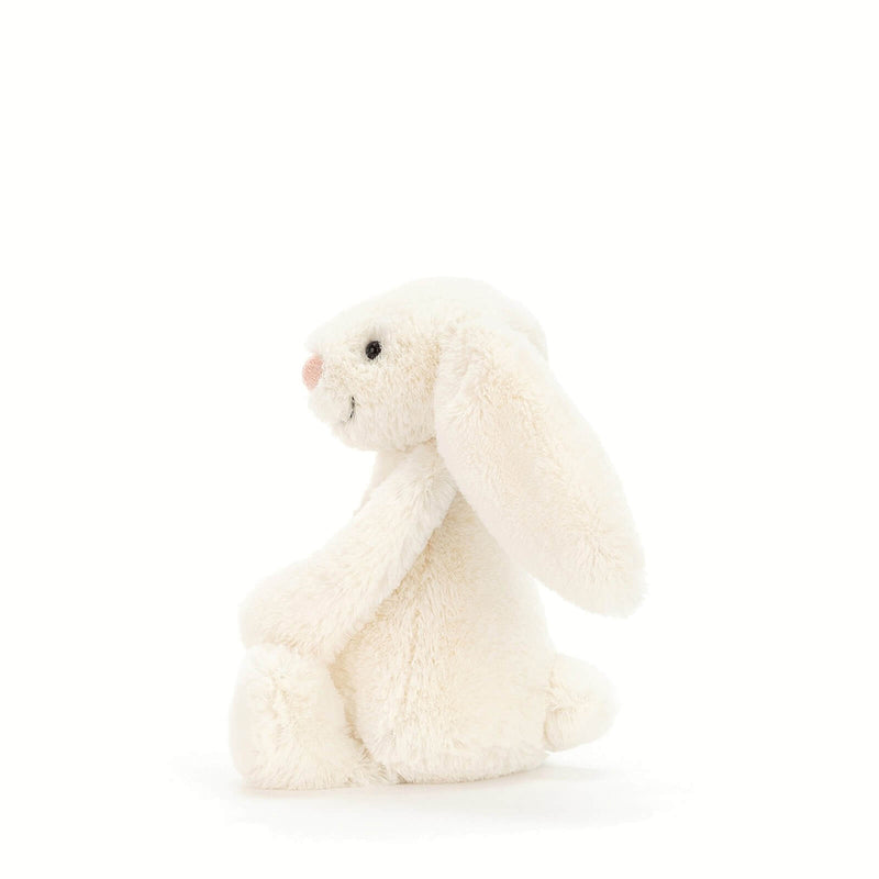 Jellycat Small Bashful Bunny Cream Soft Teddy Toy – Small Kins
