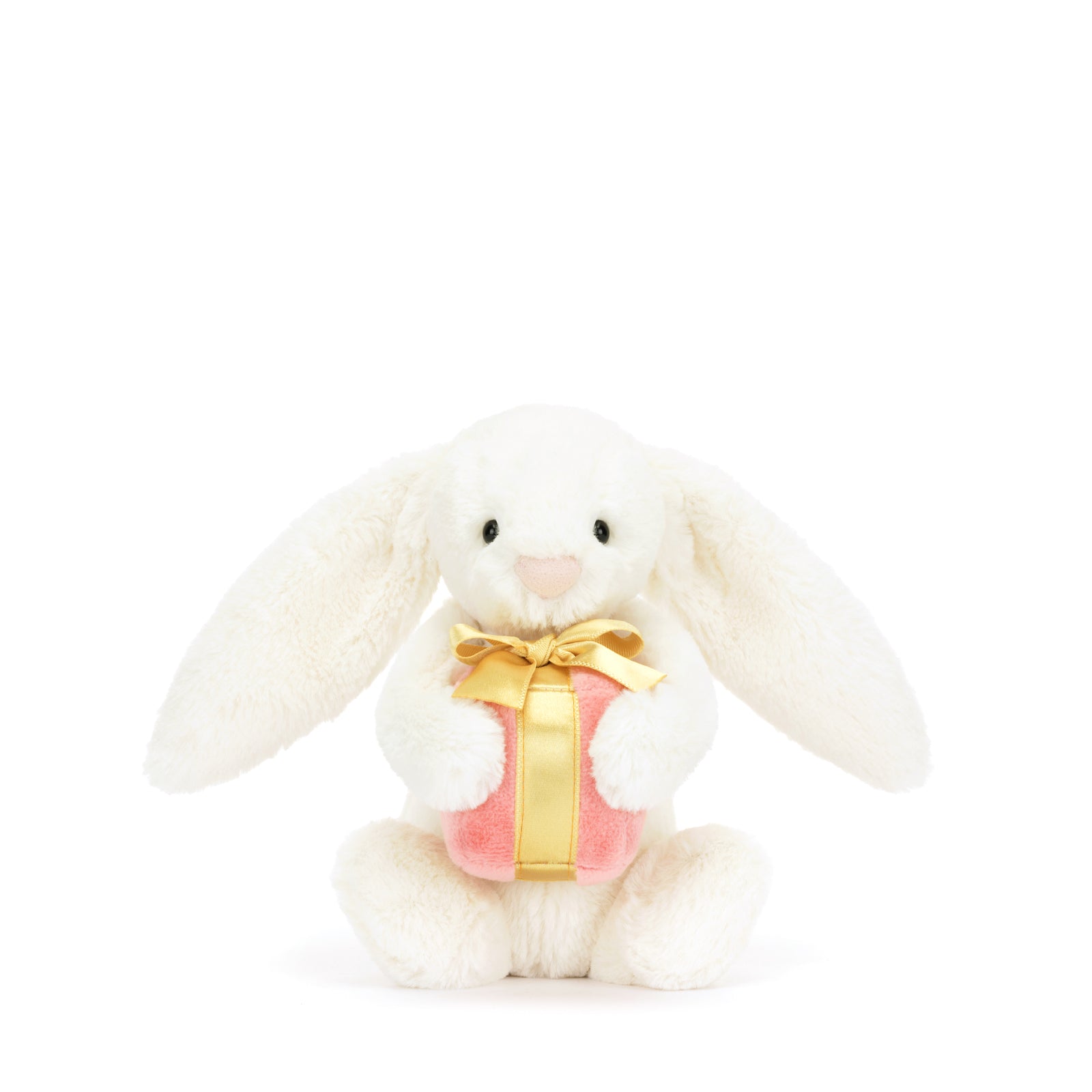 Jellycat Bashful Bunny with Present Little