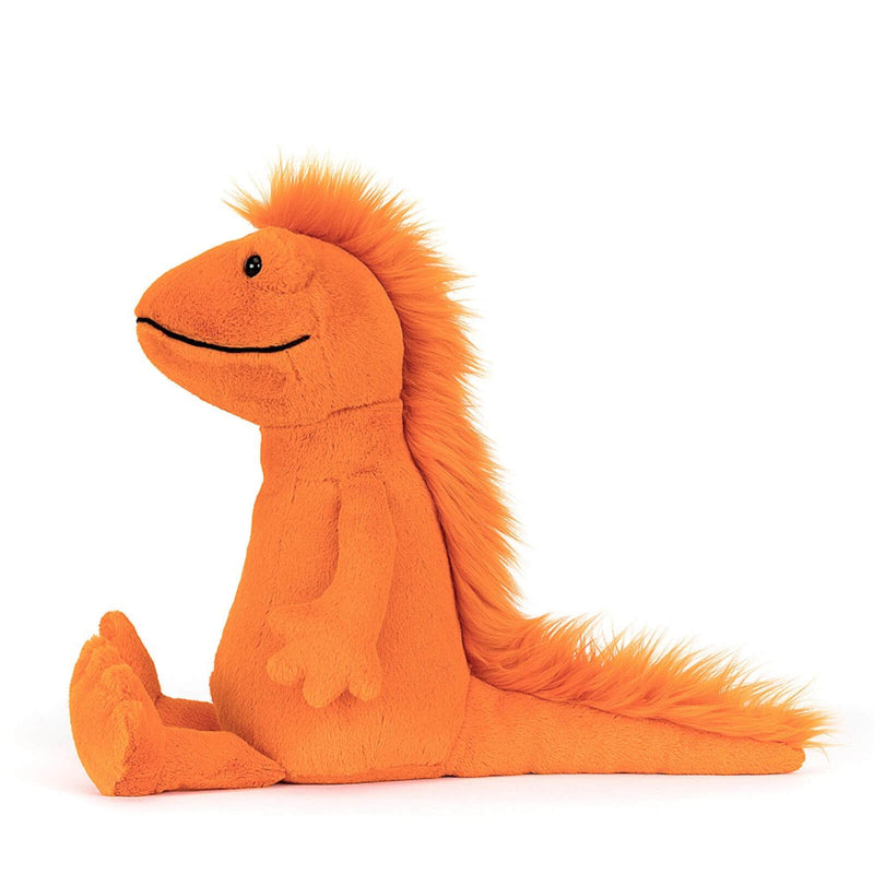 Jellycat Cruz Crested Newt Soft Teddy Toy – Small Kins