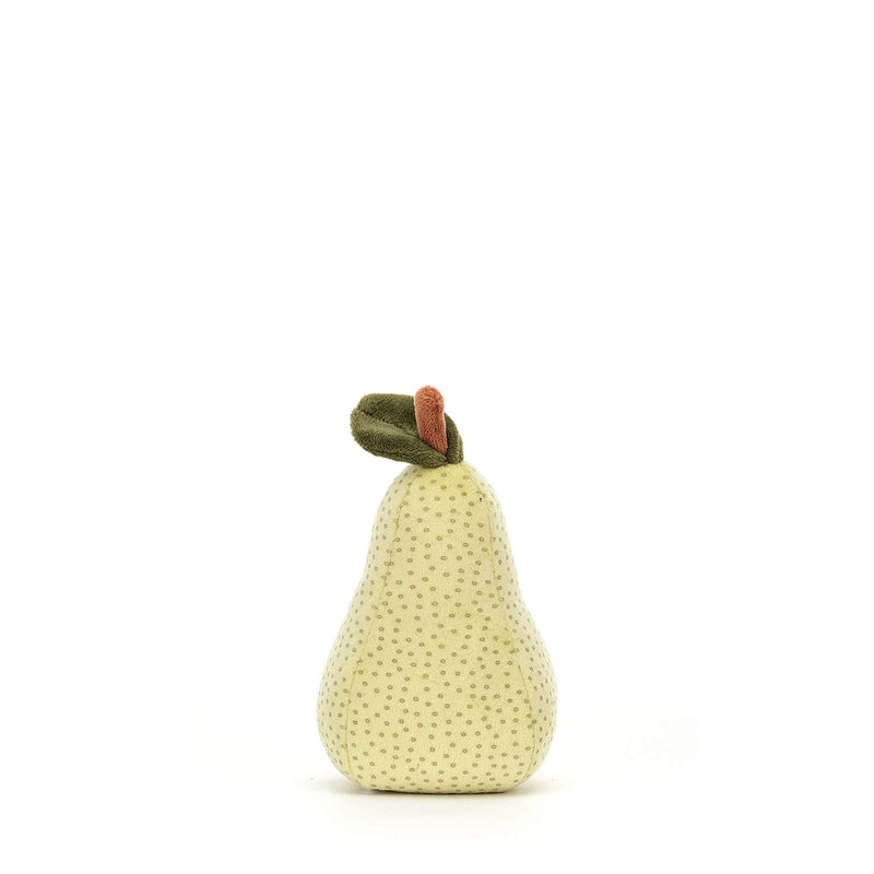 Jellycat Fabulous Fruit - Pear Soft Teddy Toy – Small Kins