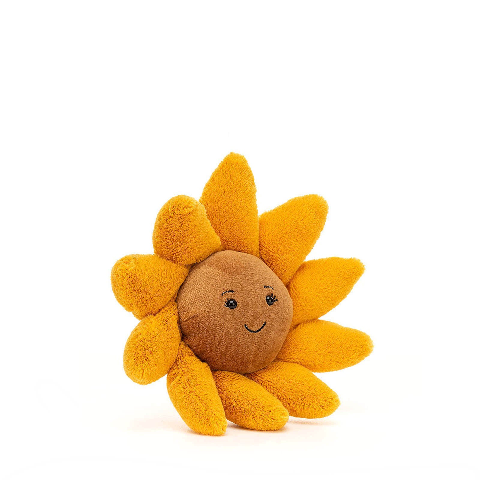 Jellycat Small Fleury Sunflower Soft Teddy Toy