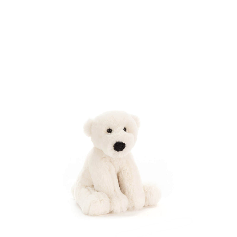 Jellycat Tiny Perry Polar Bear Soft Teddy Toy – Small Kins