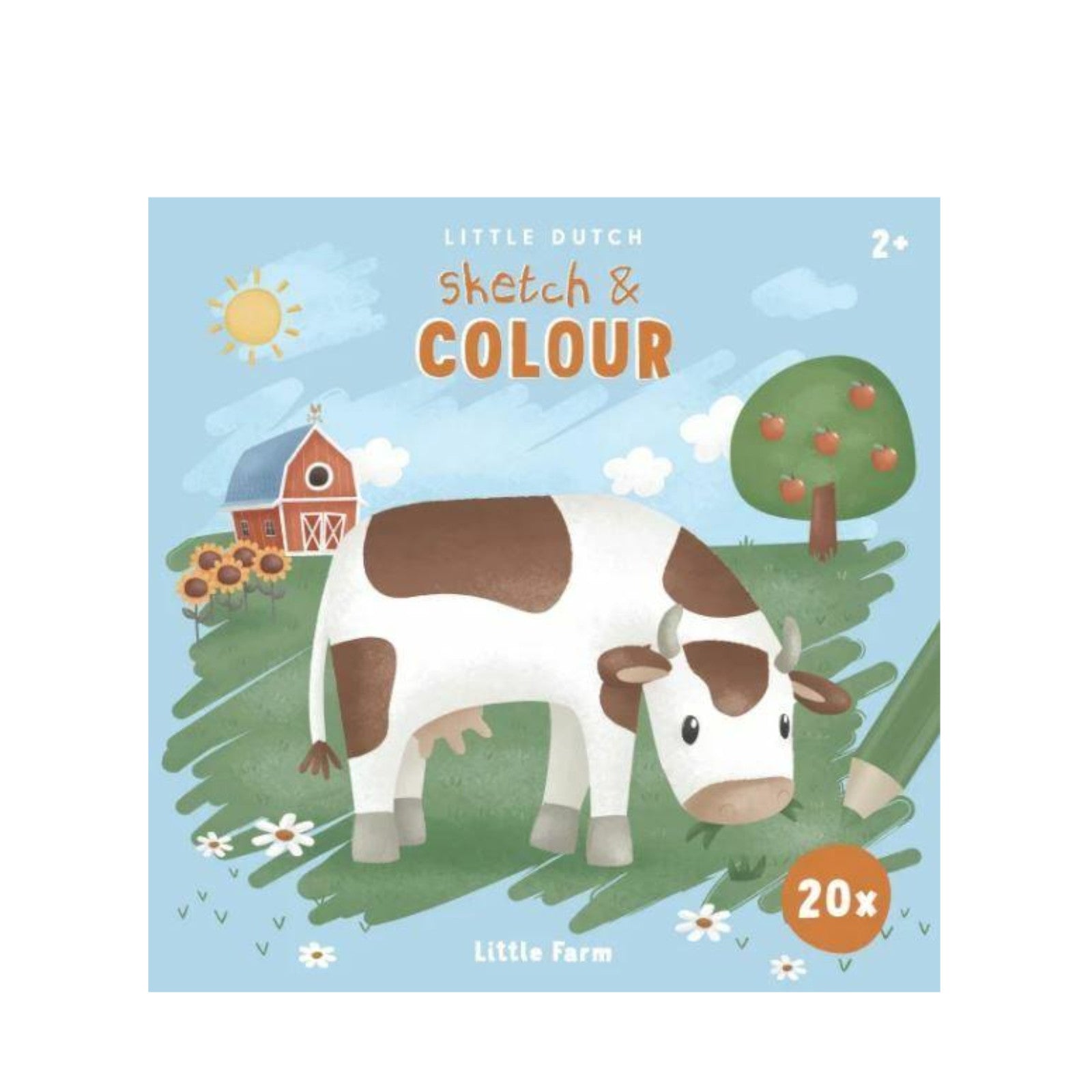 Little Dutch Sketch and Colour - Little Farm