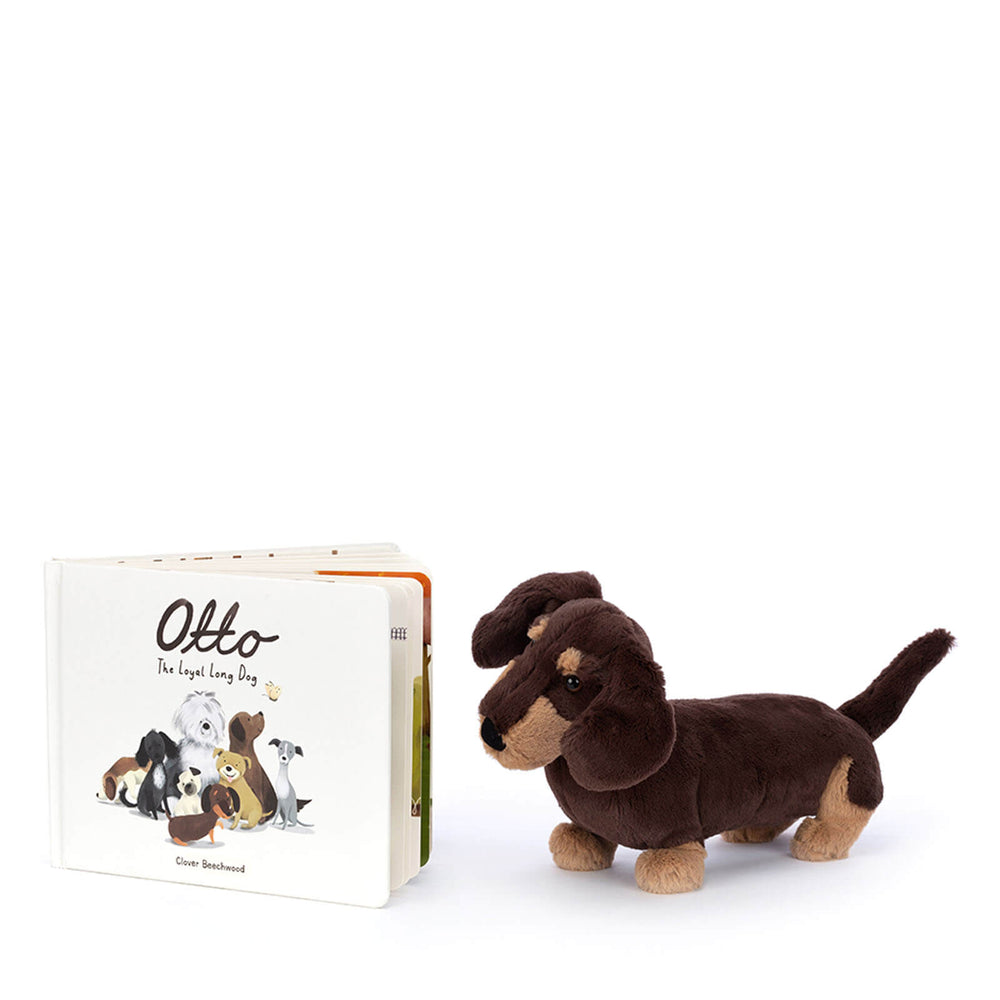 Jellycat Otto the Loyal Long Dog - Book