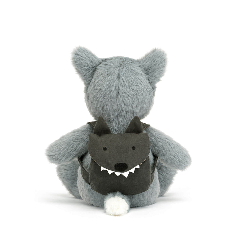 Jellycat Backpack Wolf Soft Toy – Small Kins
