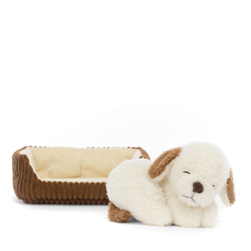 Jellycat Napping Nipper Dog Soft Toy – Small Kins