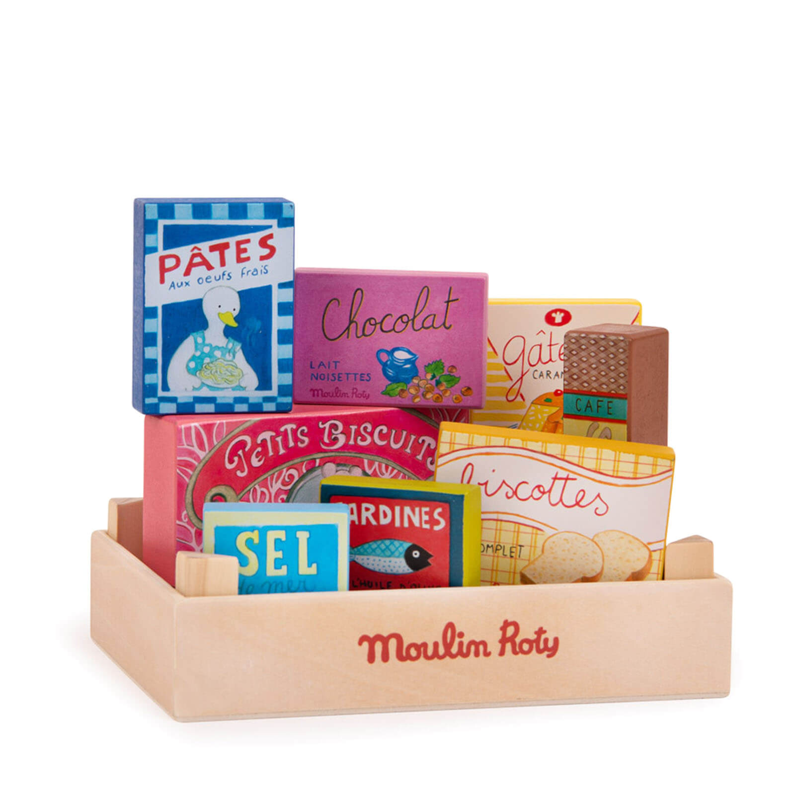 Moulin Roty Groceries Food Crate